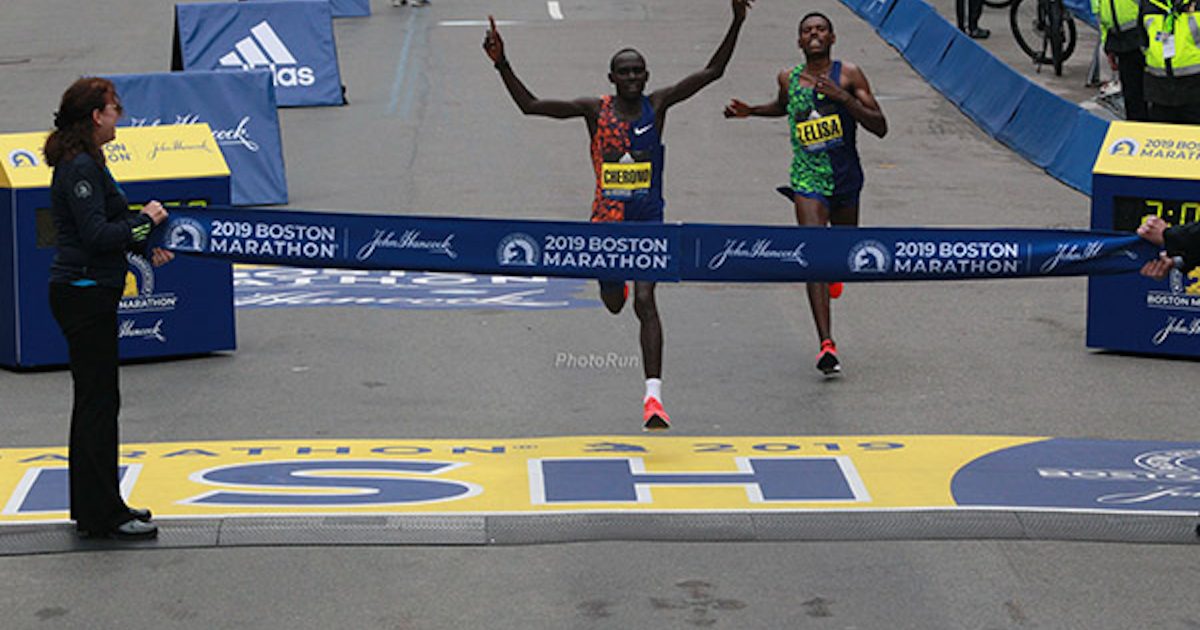 Lawrence Cherono gewinnt Boston-Marathon nach Sprint-Finish, Worknesh ...