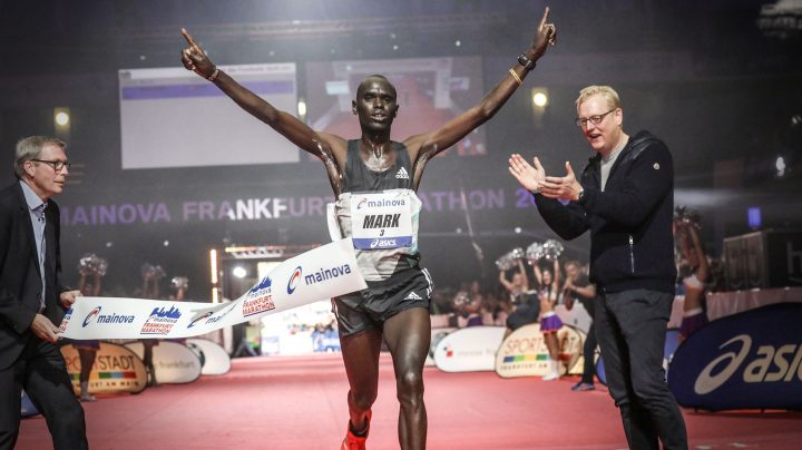 Podcast: Interviews mit Mark Korir, Martin Kosgey und Cybrian Kotut - Mainova Frankfurt Marathon