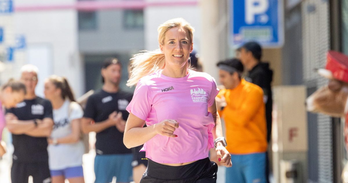 Frauen am Start: Sabrina Franz - Mainova Frankfurt Marathon