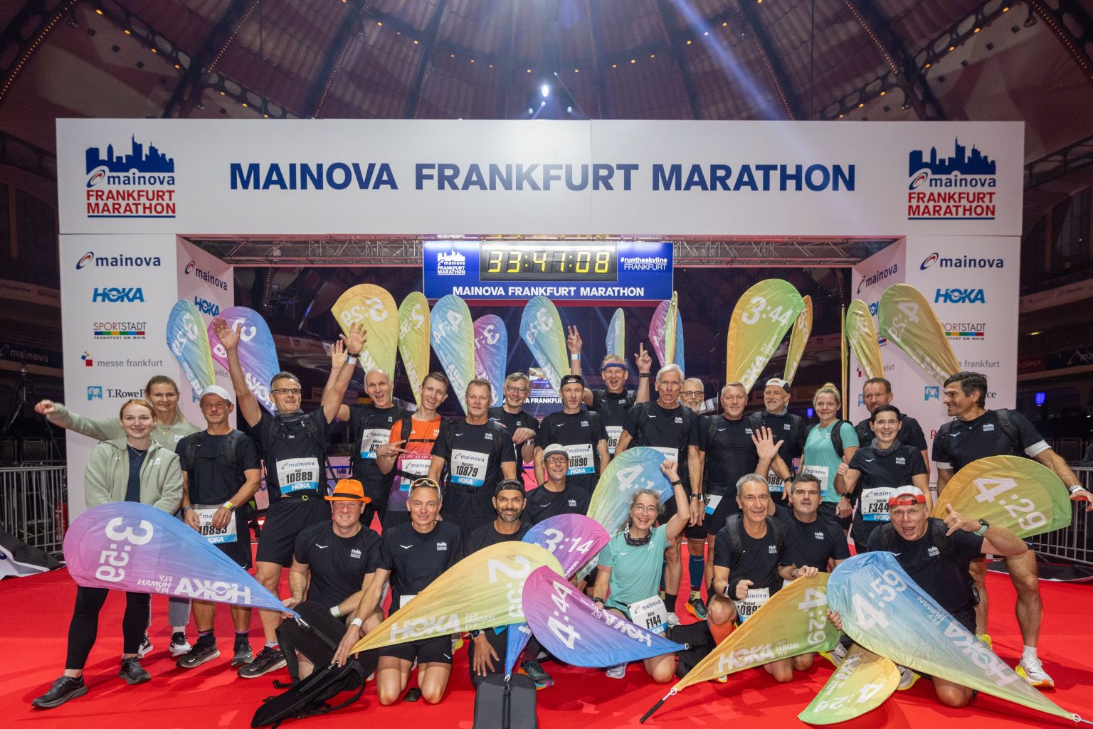 Unsere Pacemaker: Laufen wie ein Uhrwerk - Mainova Frankfurt Marathon