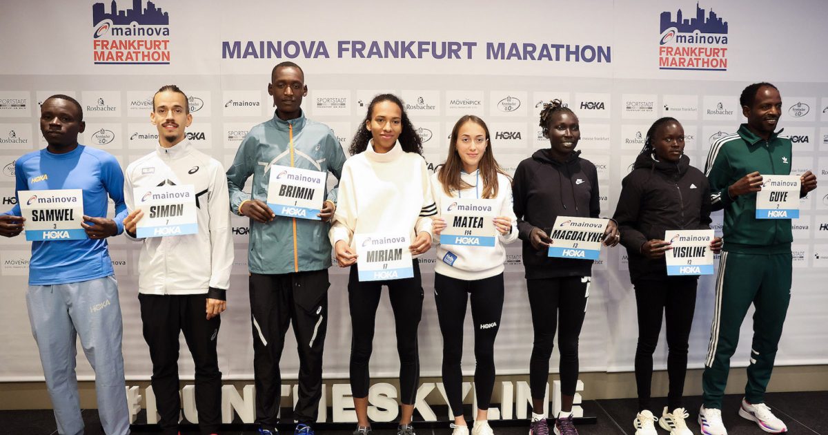 40th edition of the Mainova Frankfurt Marathon on Sunday - mainova ...