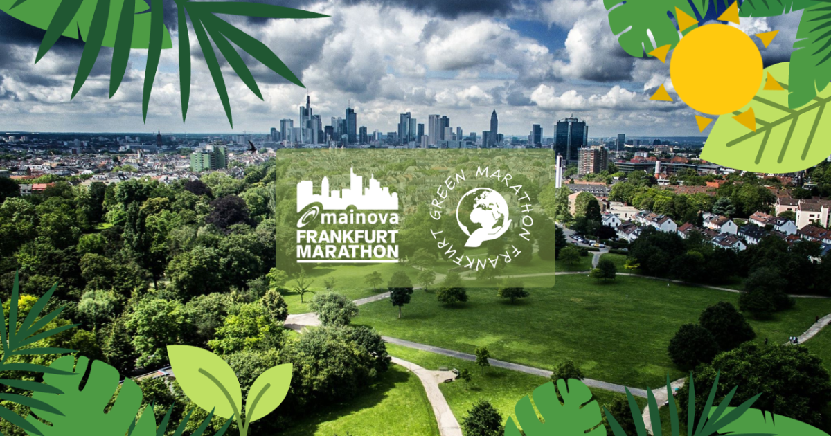 The goal: Becoming climate neutral by 2030 - mainova Frankfurt Marathon