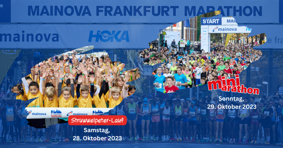 Laufspaß für Groß und Klein - Mainova Frankfurt Marathon